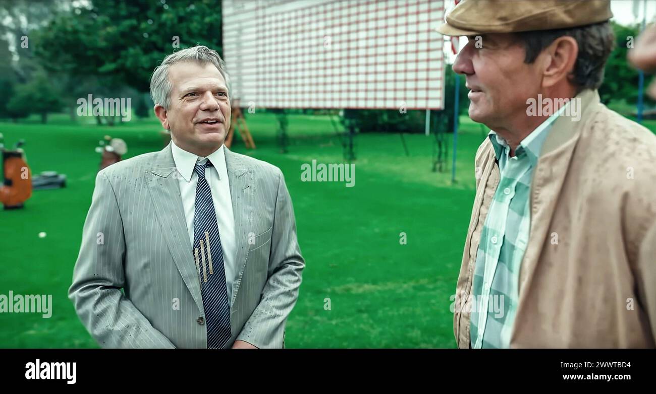 THE LONG GAME, from left: Chet Grissom, Dennis Quaid, 2023 ...