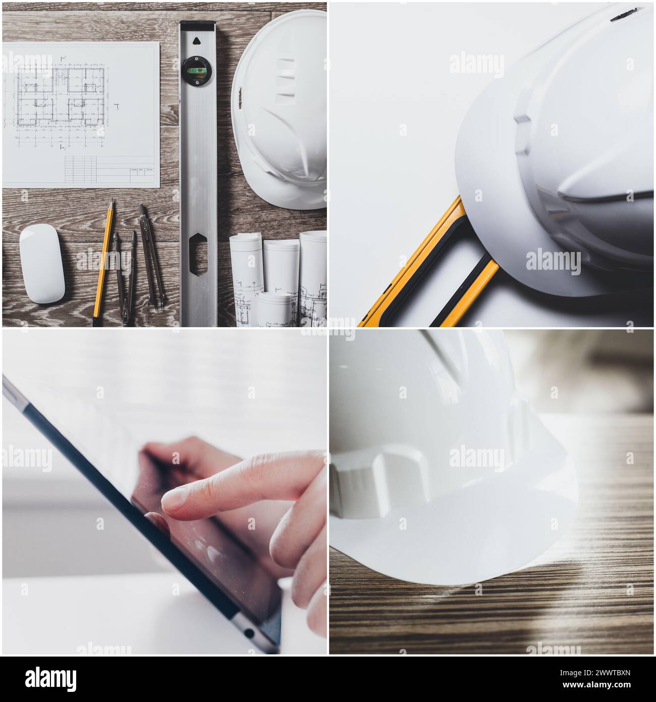 Architectural blueprint pencil scale Cut Out Stock Images & Pictures ...