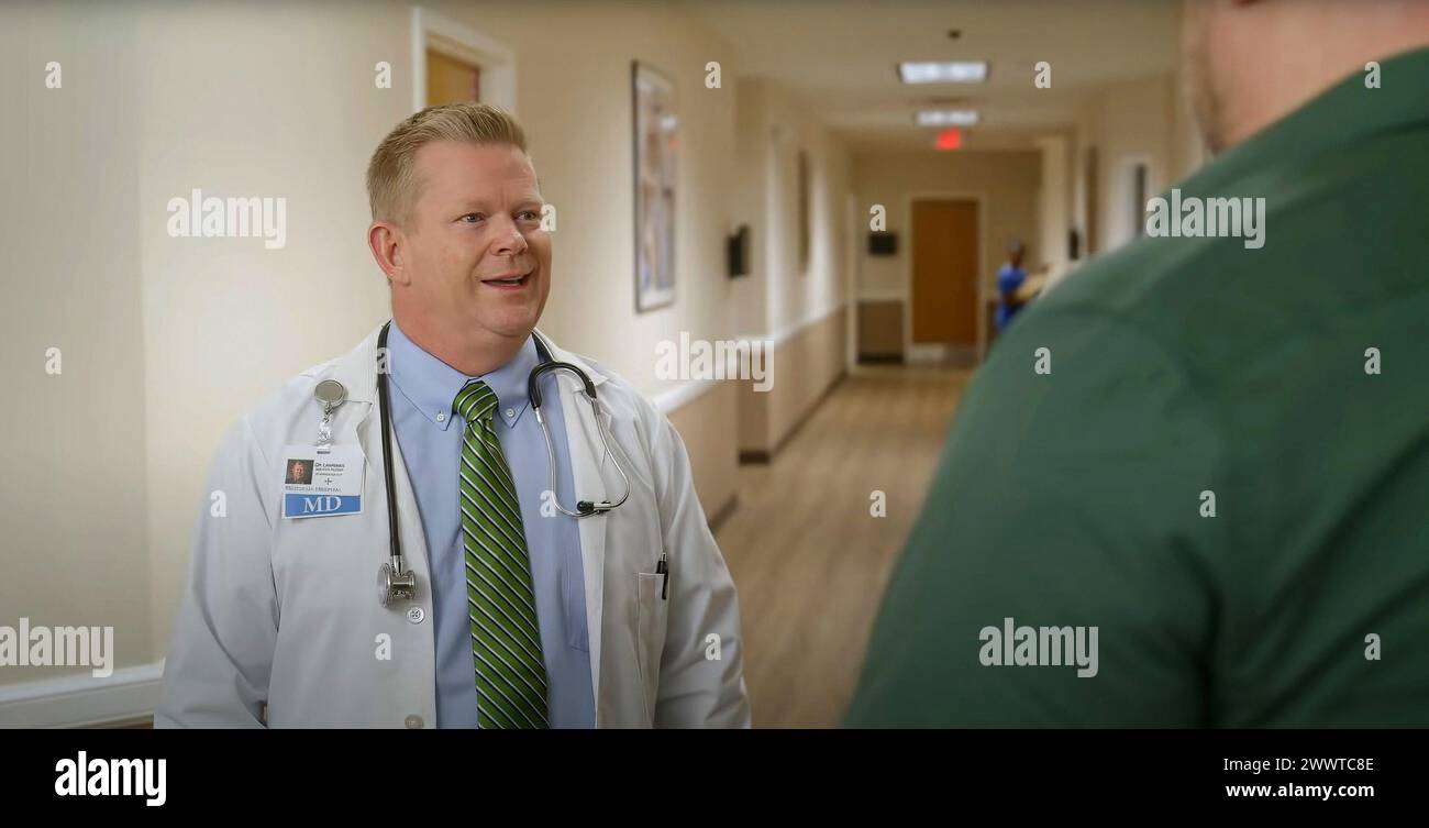 THE THROWBACK, from left: Greg Pitts, Will Sasso, 2024. © Myriad ...