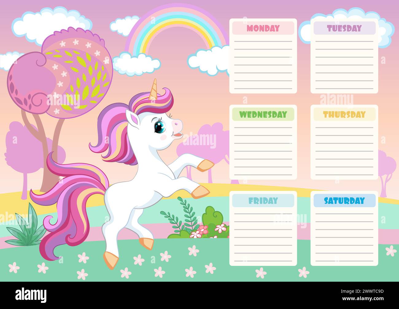 Childish plan Stock Vector Images - Alamy