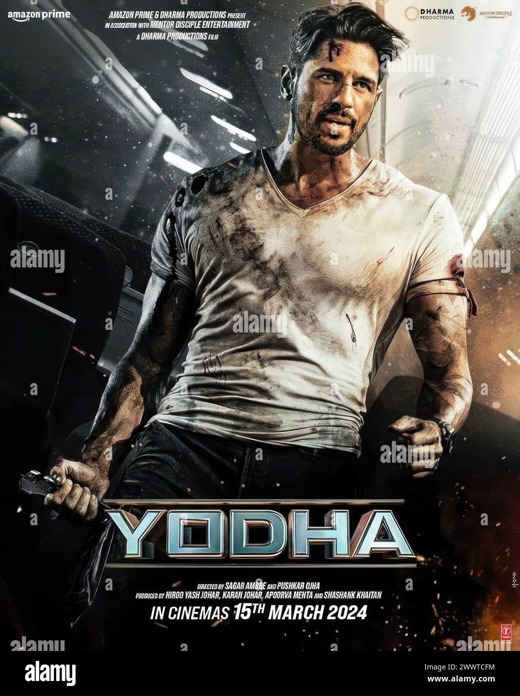 YODHA, poster, Sidharth Malhotra, 2024. © Phars Film / Courtesy Everett ...