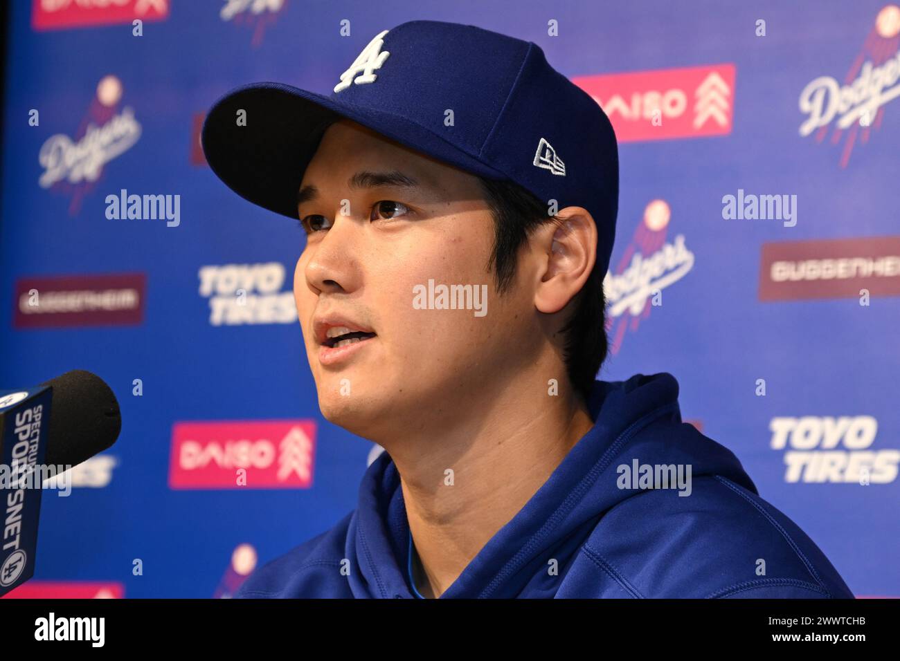 Los Angeles, United States. 25th Mar, 2024. Los Angeles Dodgers Shohei ...