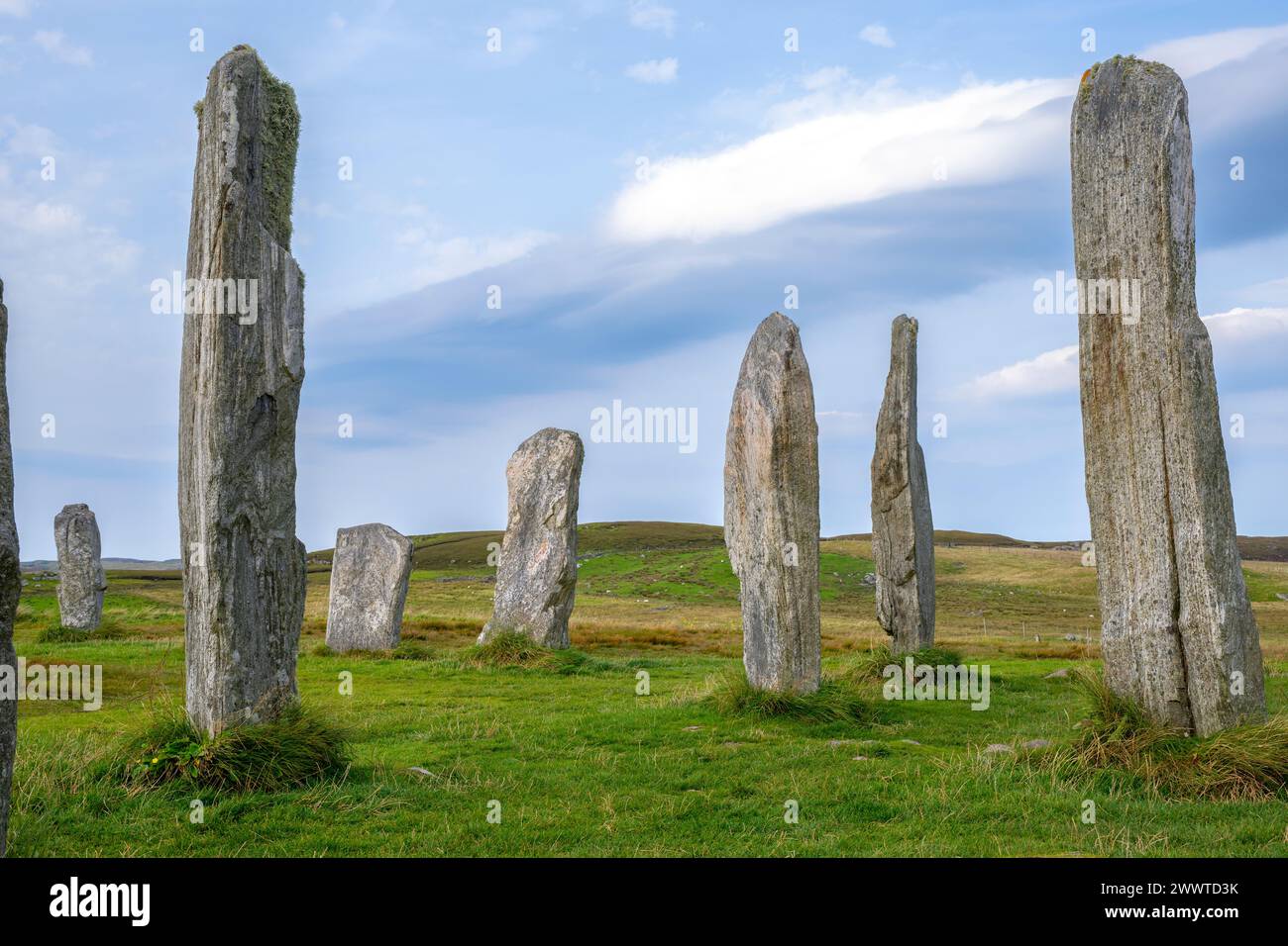 Callanish Standing Stones, Callanish, Isle of Lewis, Scotland., Autumn ...