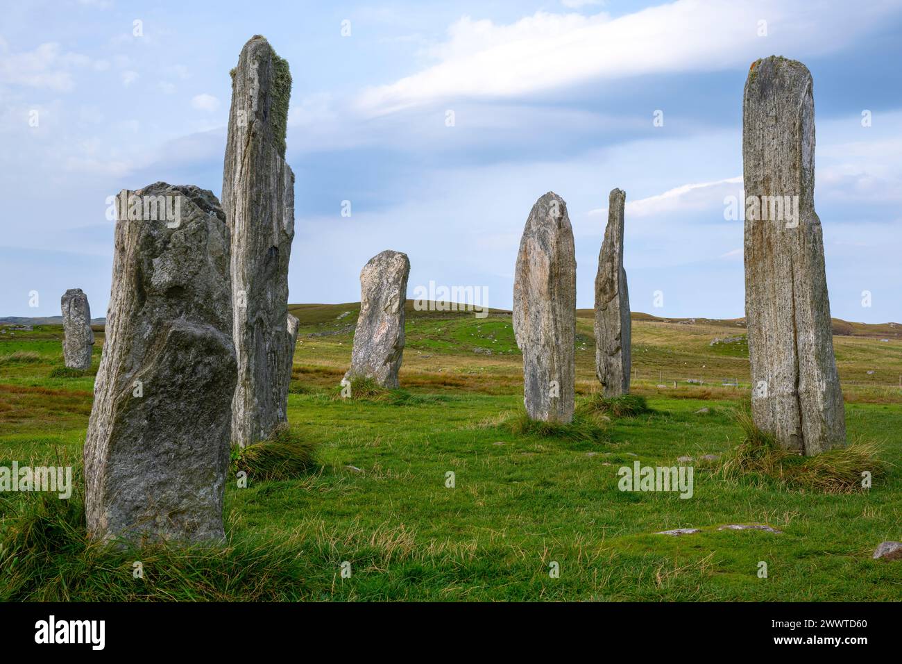 Callanish Standing Stones, Callanish, Isle of Lewis, Scotland., Autumn ...