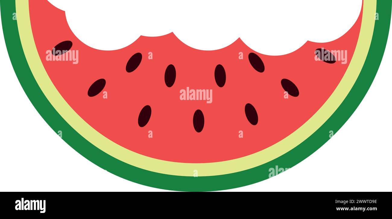 Bitten watermelon hi-res stock photography and images - Alamy