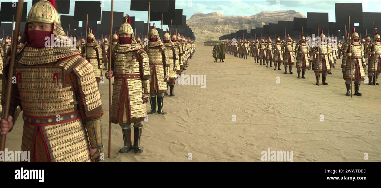 3 BODY PROBLEM, (aka THREE BODY PROBLEM), center in distance: Jess Hong ...