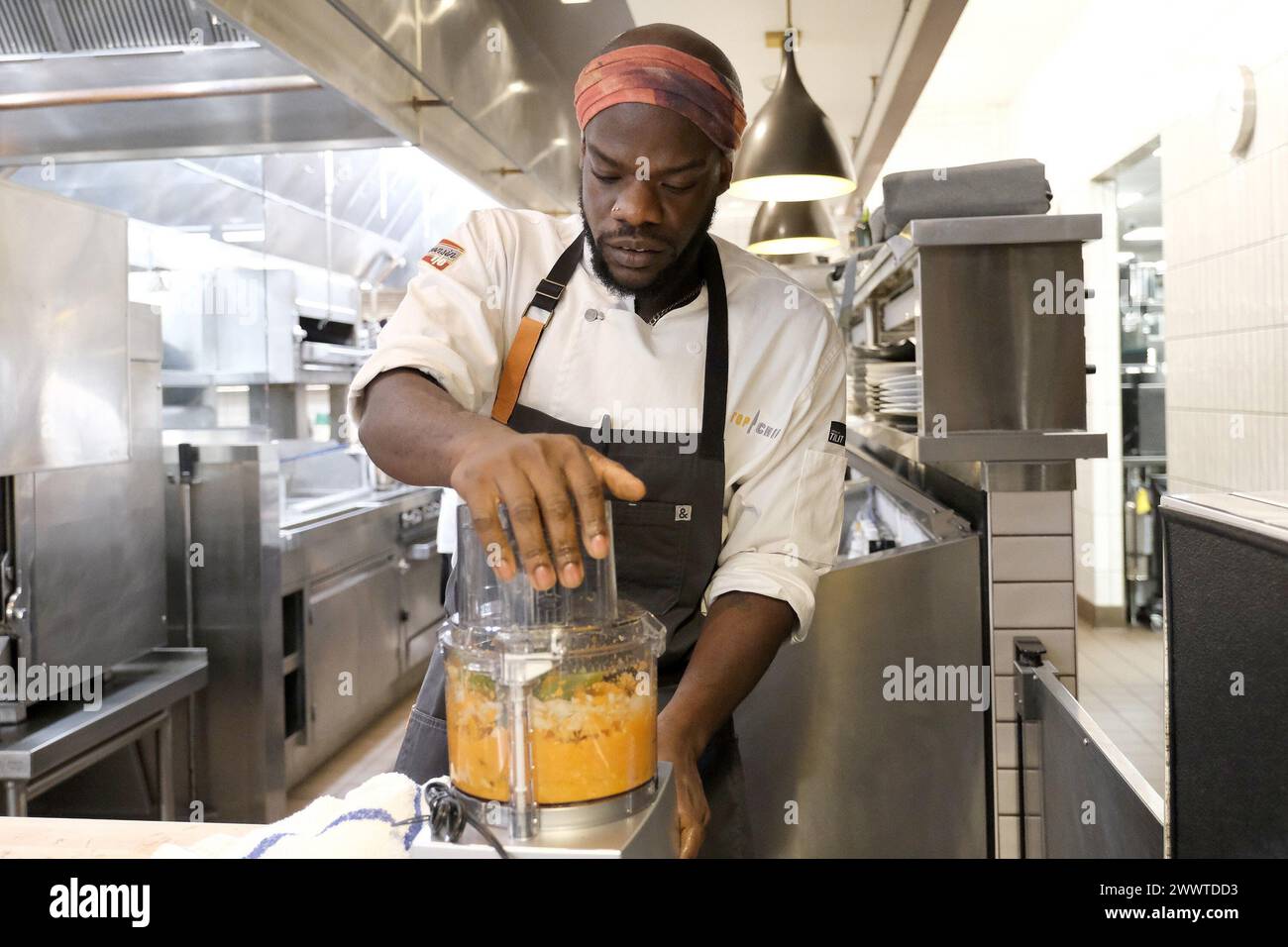 TOP CHEF, contestant Charly Pierre, Chef's Test', (Season 21, ep. 2101 ...