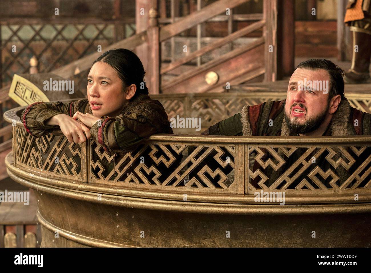 3 BODY PROBLEM, (aka THREE BODY PROBLEM), from left: Jess Hong, John ...