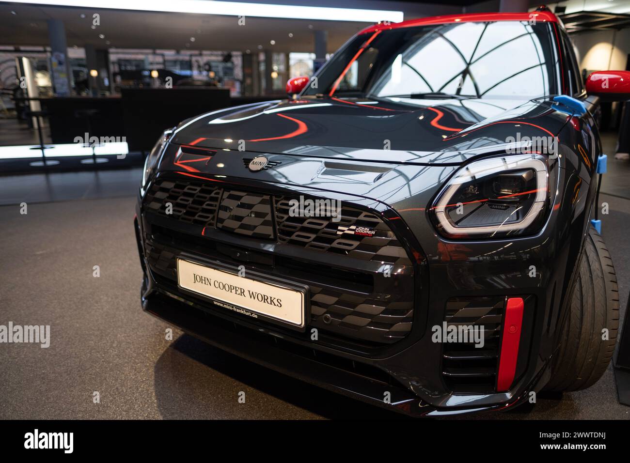 black 2024 MINI Countryman John Cooper Works Trim, automotive concern ...