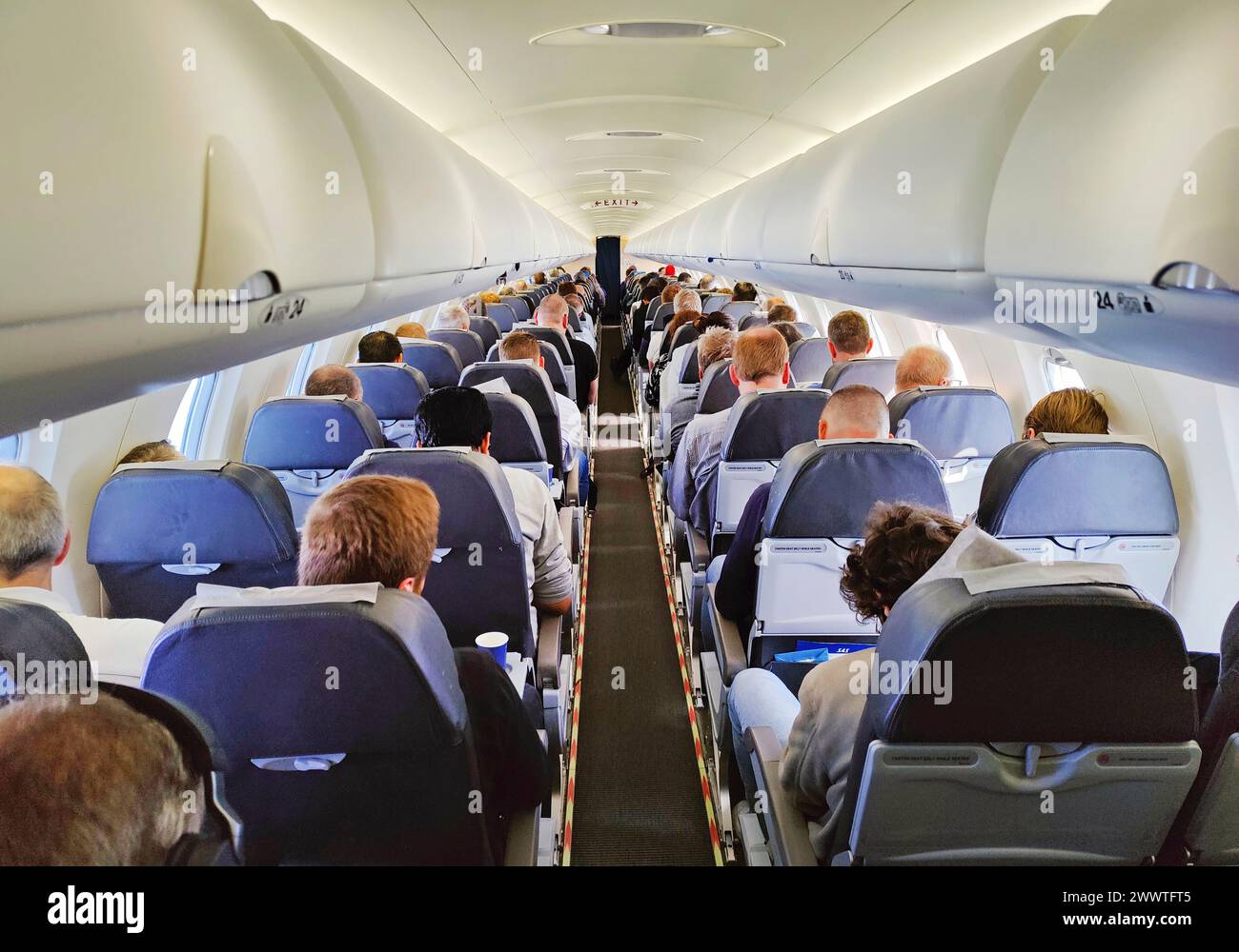 Aircraft interiors hi-res stock photography and images - Alamy
