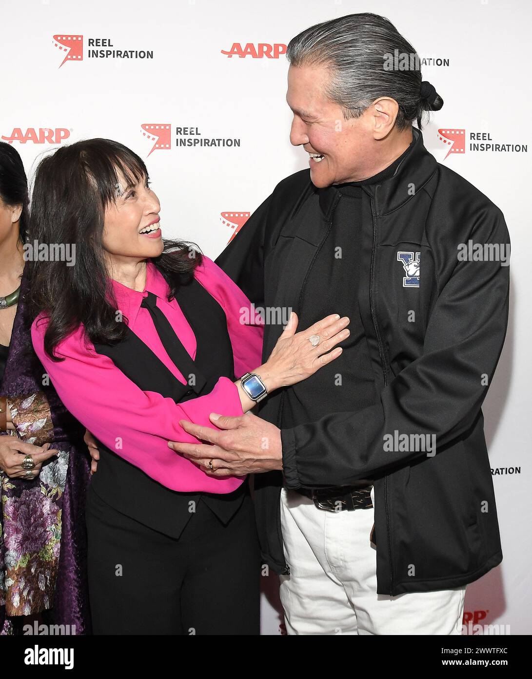 Los Angeles, USA. 25th Mar, 2024. (L-R) Lauren Tom and Philip Moon at ...
