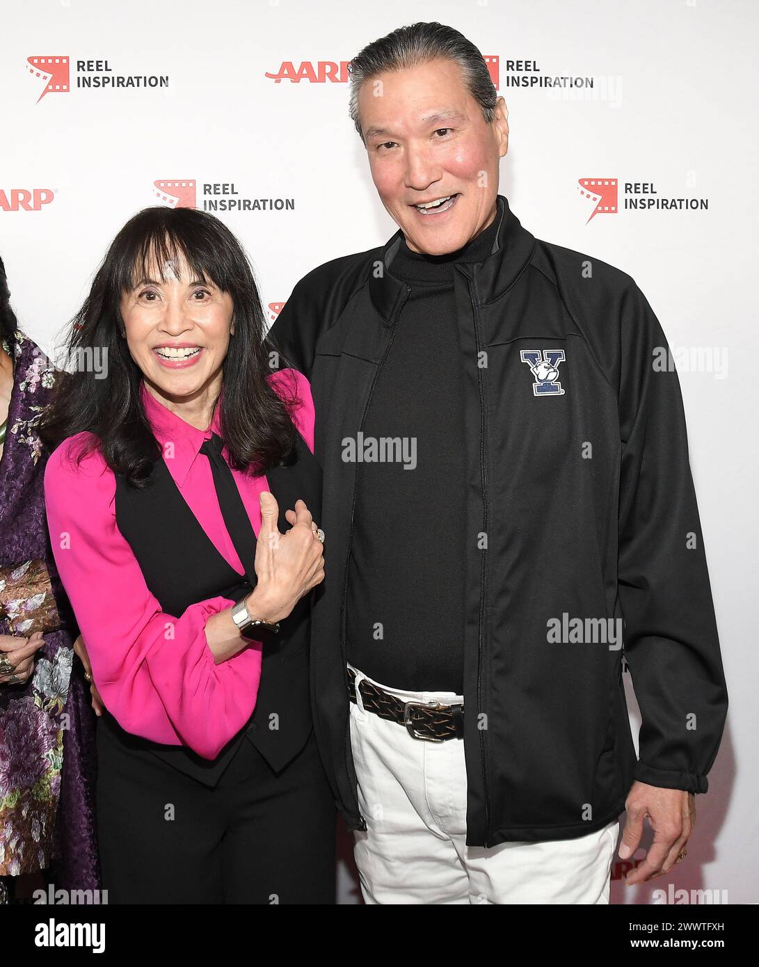 Los Angeles, USA. 25th Mar, 2024. (L-R) Lauren Tom and Philip Moon at ...