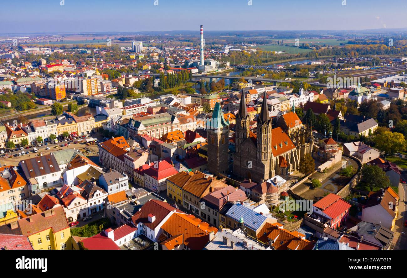 Historical center of Kolin Stock Photo - Alamy