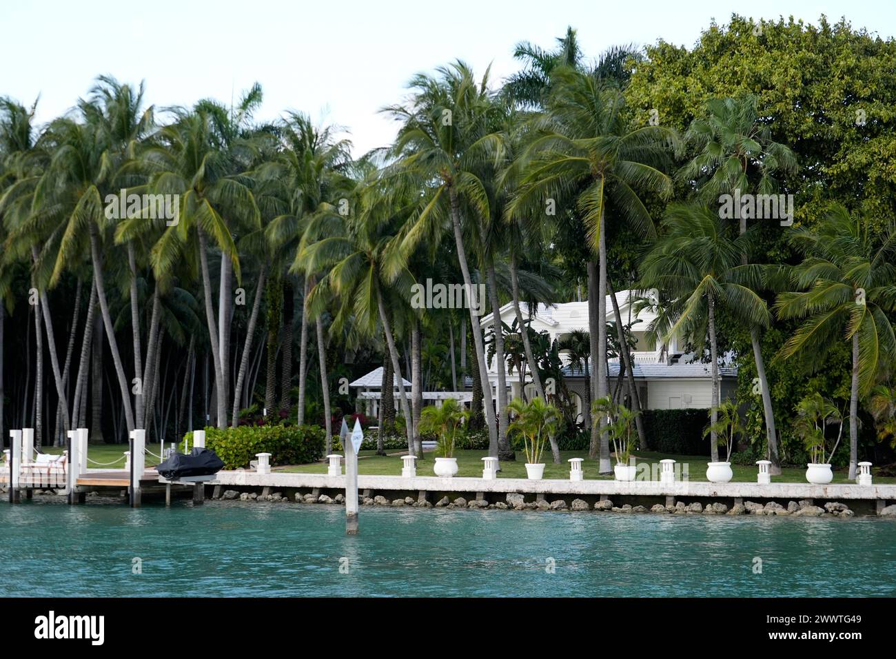 A property belonging to rapper Sean "Diddy" Combs is seen from the ...