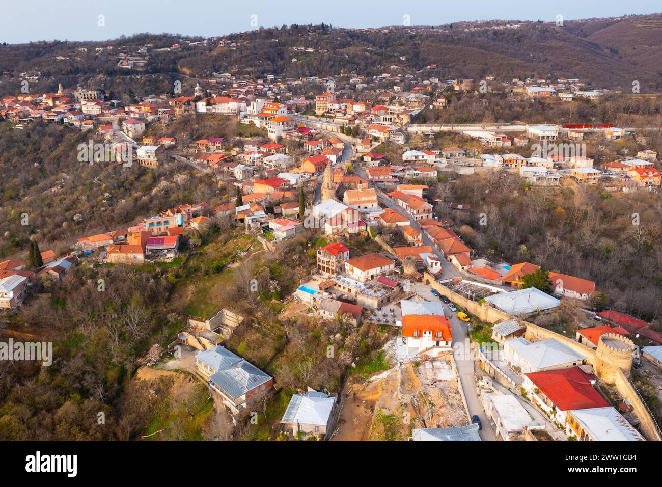 Signagi walls hi-res stock photography and images - Alamy