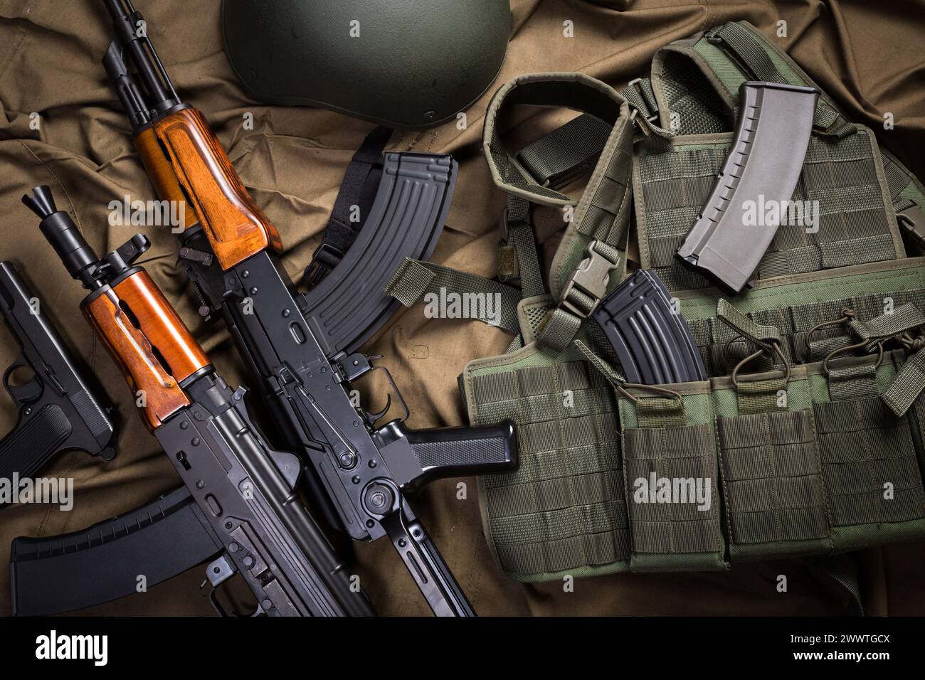 Kit of moder Russia military equipment Stock Photo - Alamy