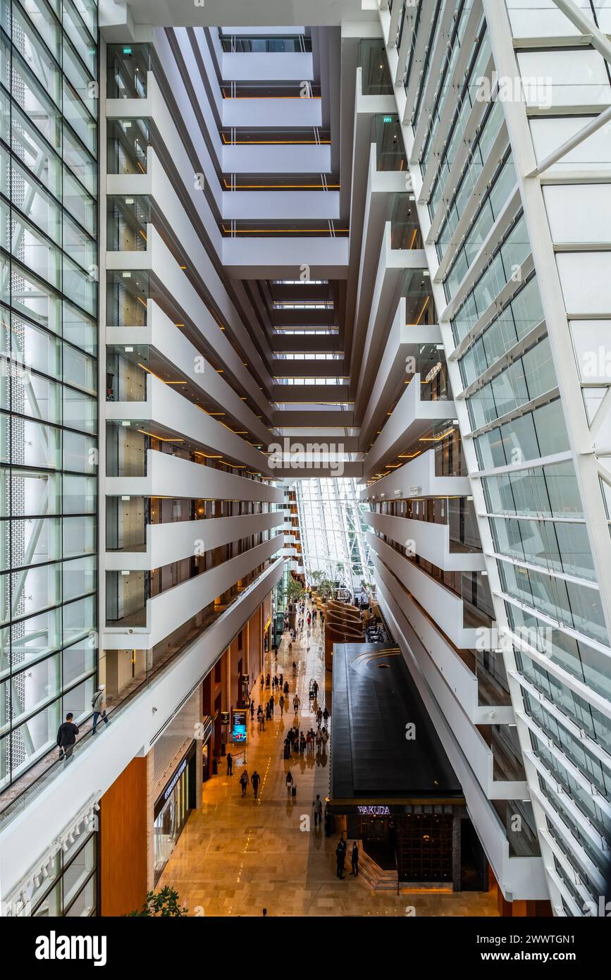 Inside Tower 2 Marina Bay Sands Stock Photo - Alamy