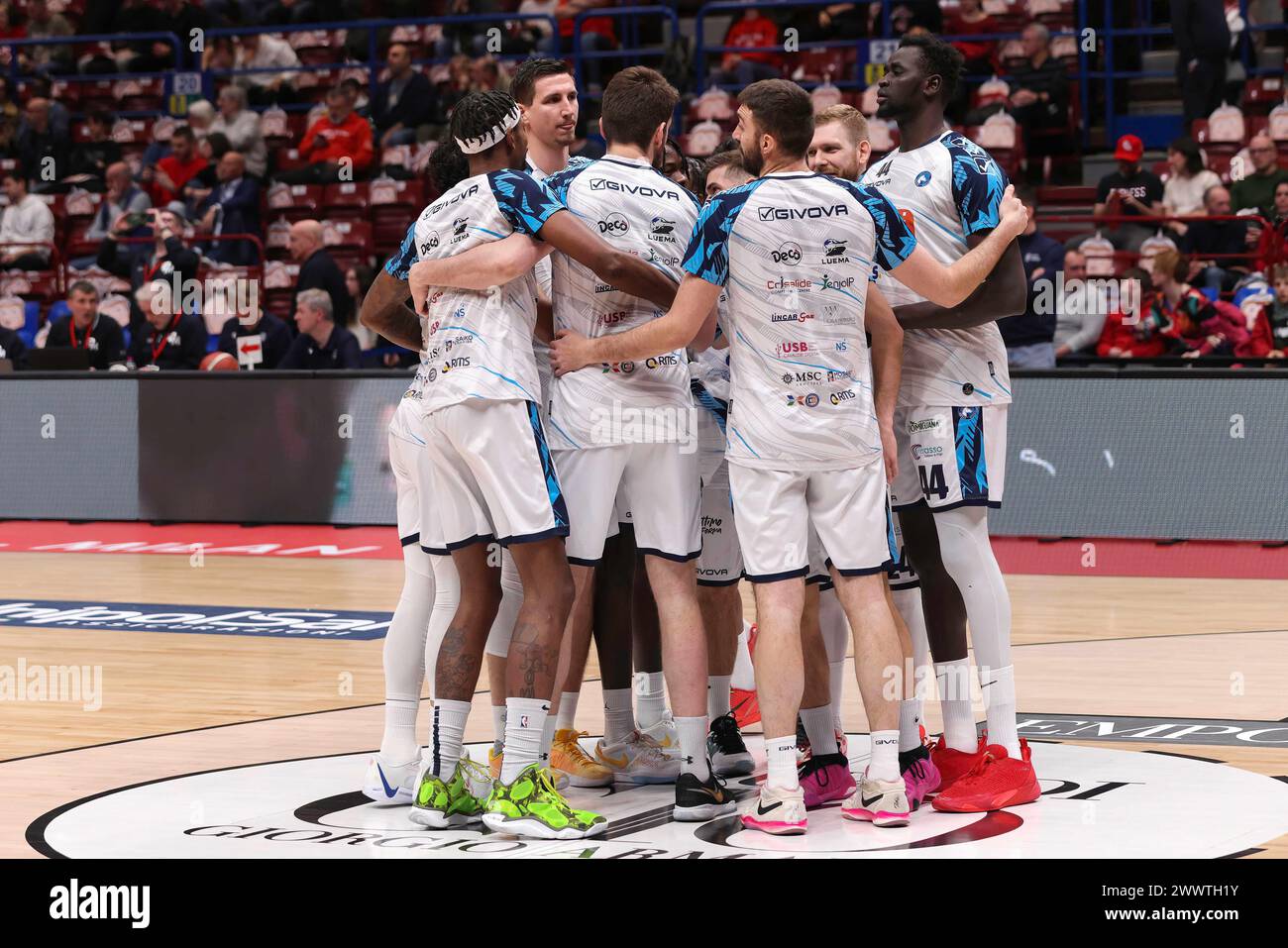 Milan, Italy. 25th Mar, 2024. Italy, Milan, march 24 2024: team of ...