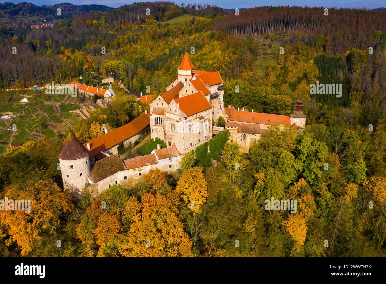 Pernstejn fortress hi-res stock photography and images - Alamy