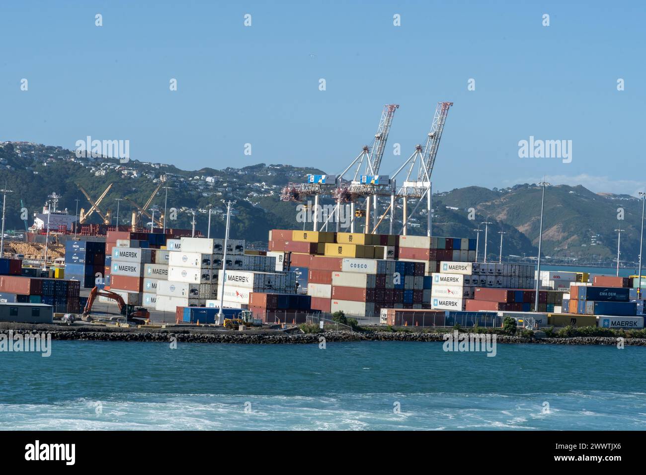 CentrePort Wellington in Wellington, New Zealand Stock Photo - Alamy