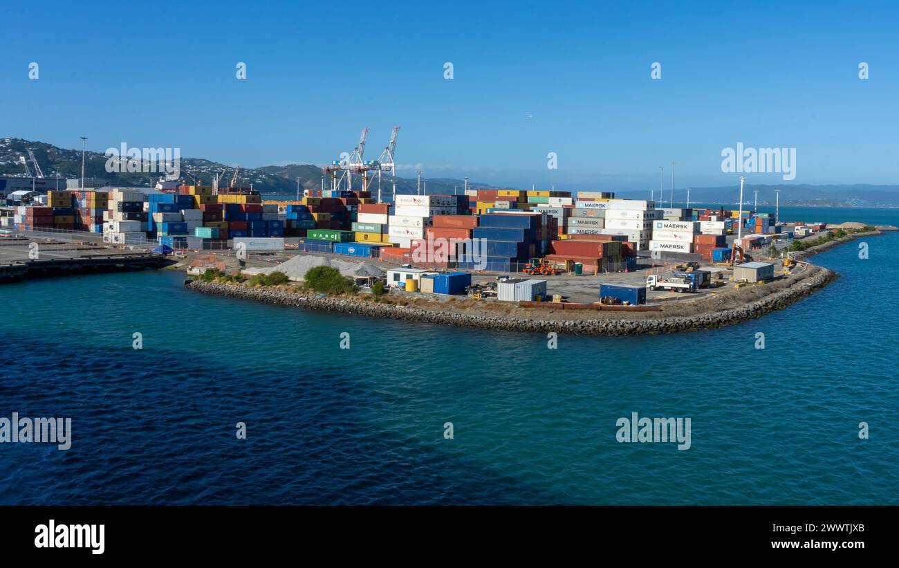 CentrePort Wellington in Wellington, New Zealand Stock Photo - Alamy