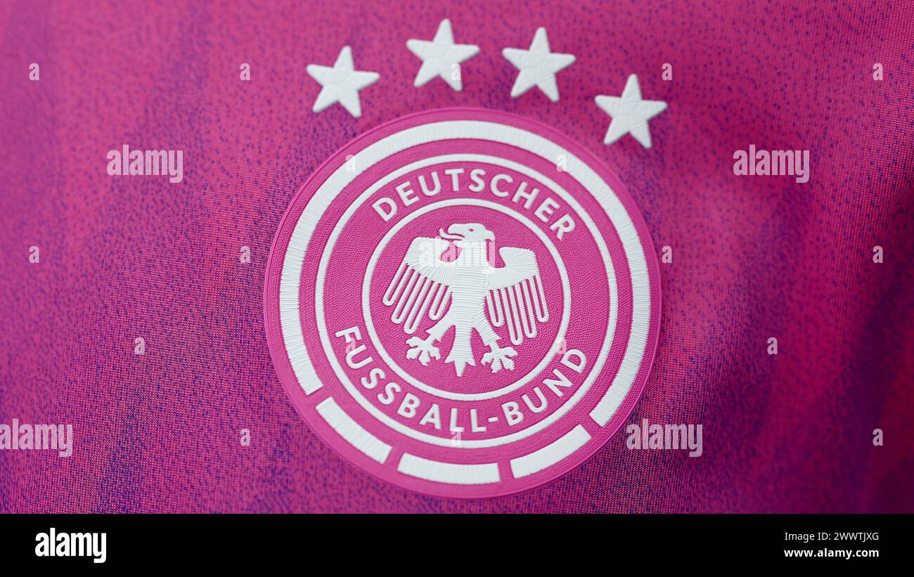 Das neue EM Trikot, DFB Logo, 25.03.2024, Fussball, DFB ...