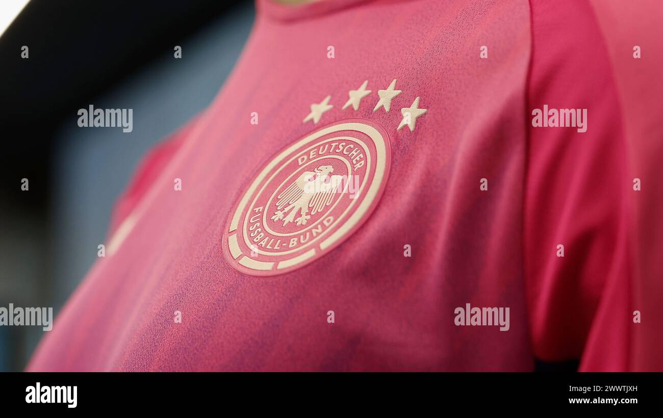 Das neue EM Trikot, DFB Logo, 25.03.2024, Fussball, DFB ...