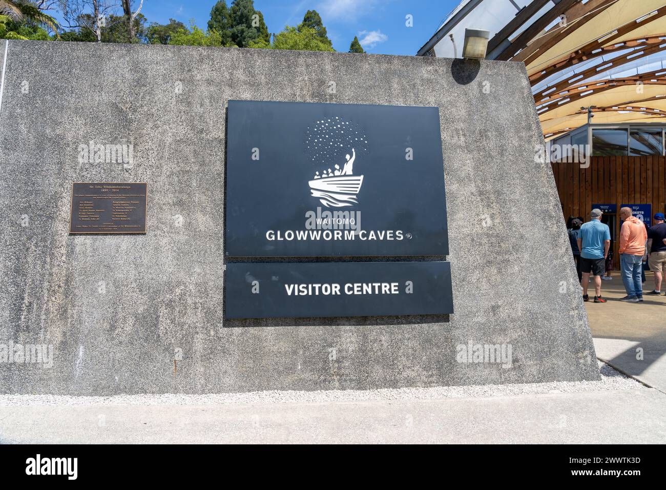 New zealand waitomo boat hi-res stock photography and images - Alamy