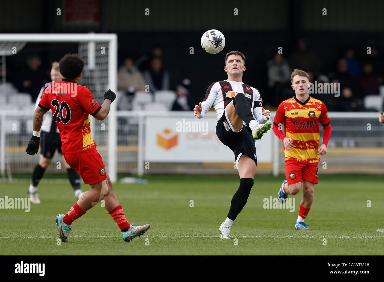 Spennymoor Town's Rob Ramshaw in action during the Vanarama National ...