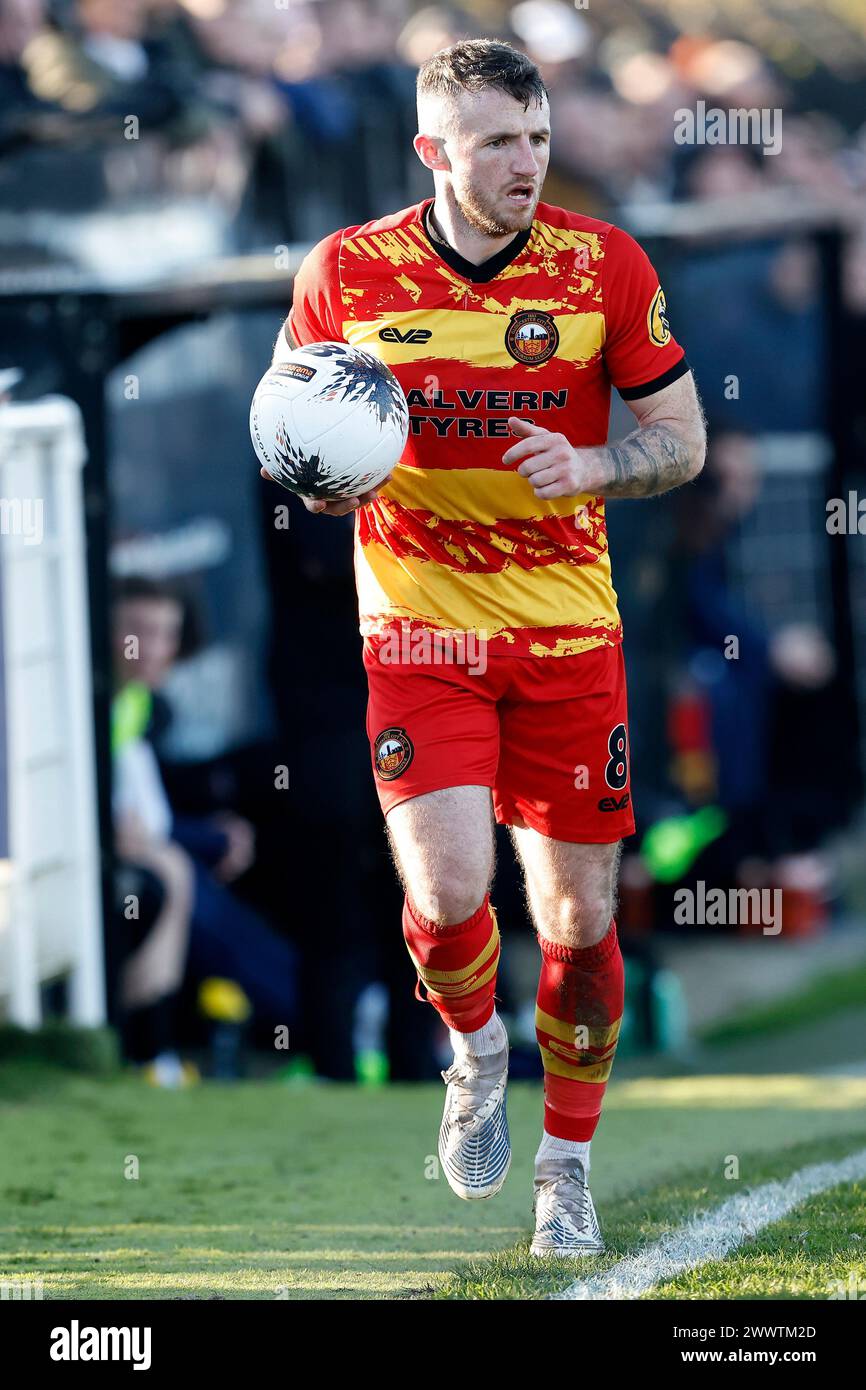 Gloucester City's Louis McGrory during the Vanarama National League ...