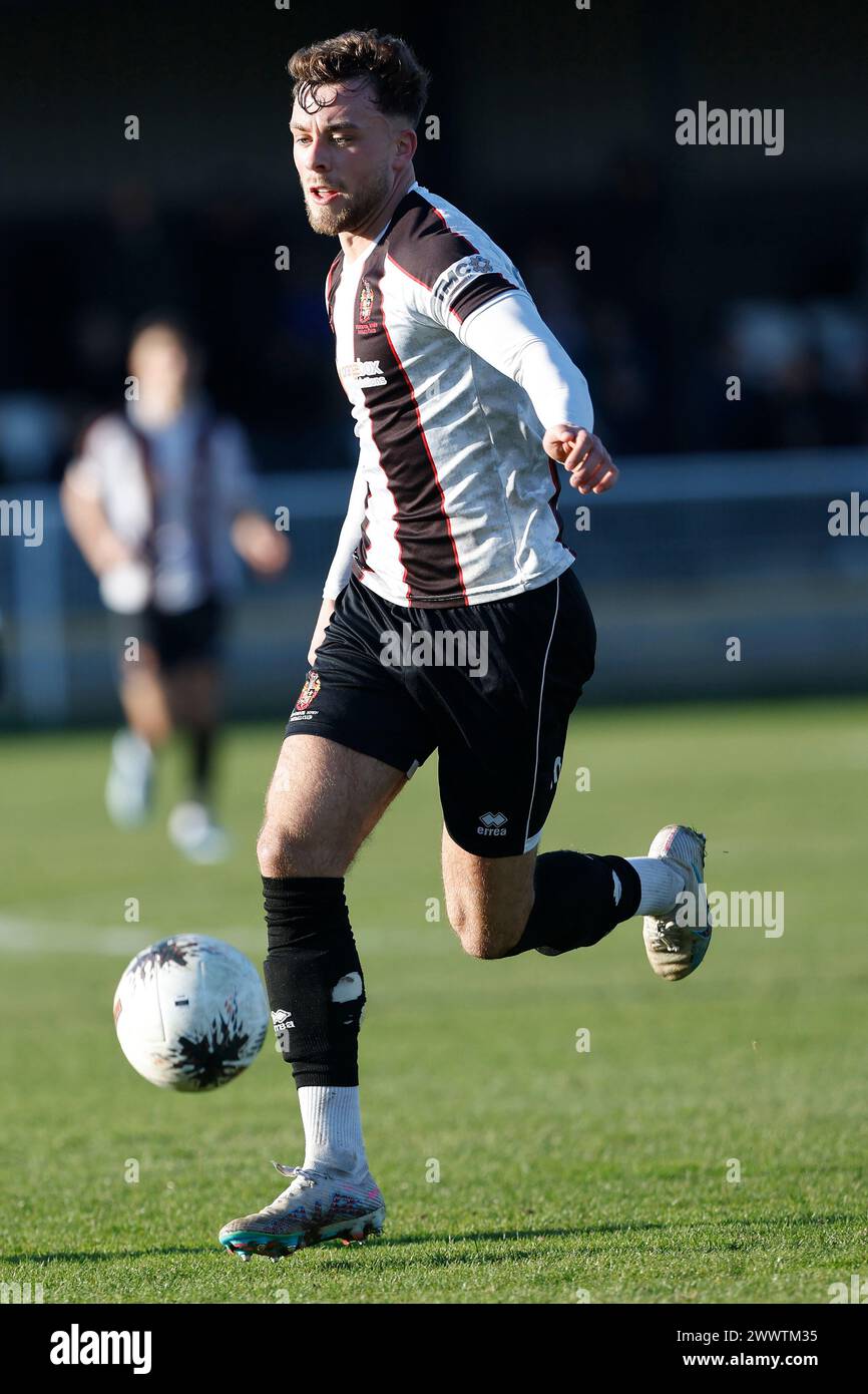 Reece Staunton of Spennymoor Town during the Vanarama National League ...