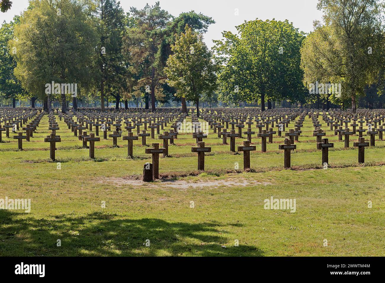 German wwii cemetery in hi-res stock photography and images - Alamy
