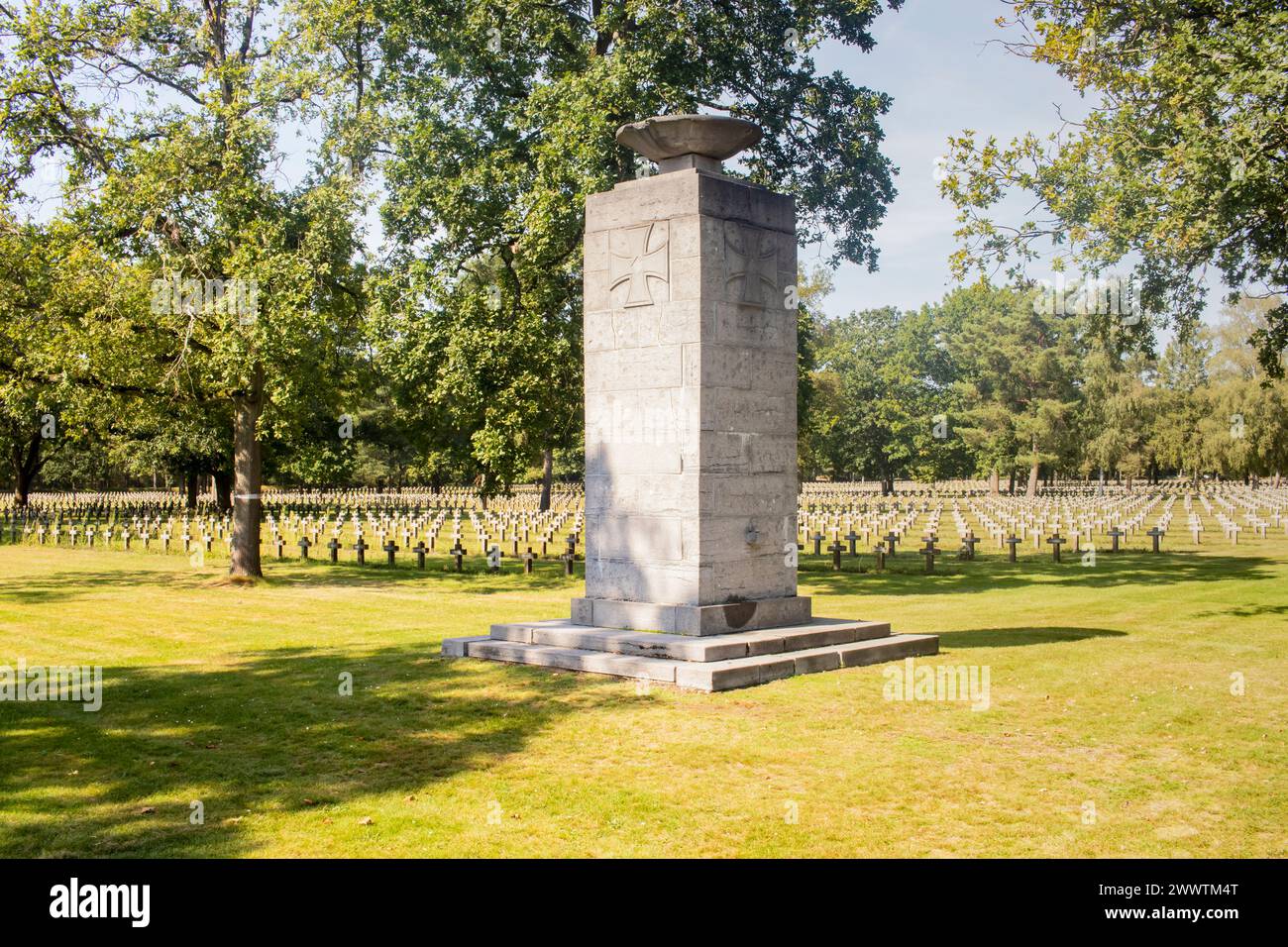 German wwii cemetery in hi-res stock photography and images - Alamy