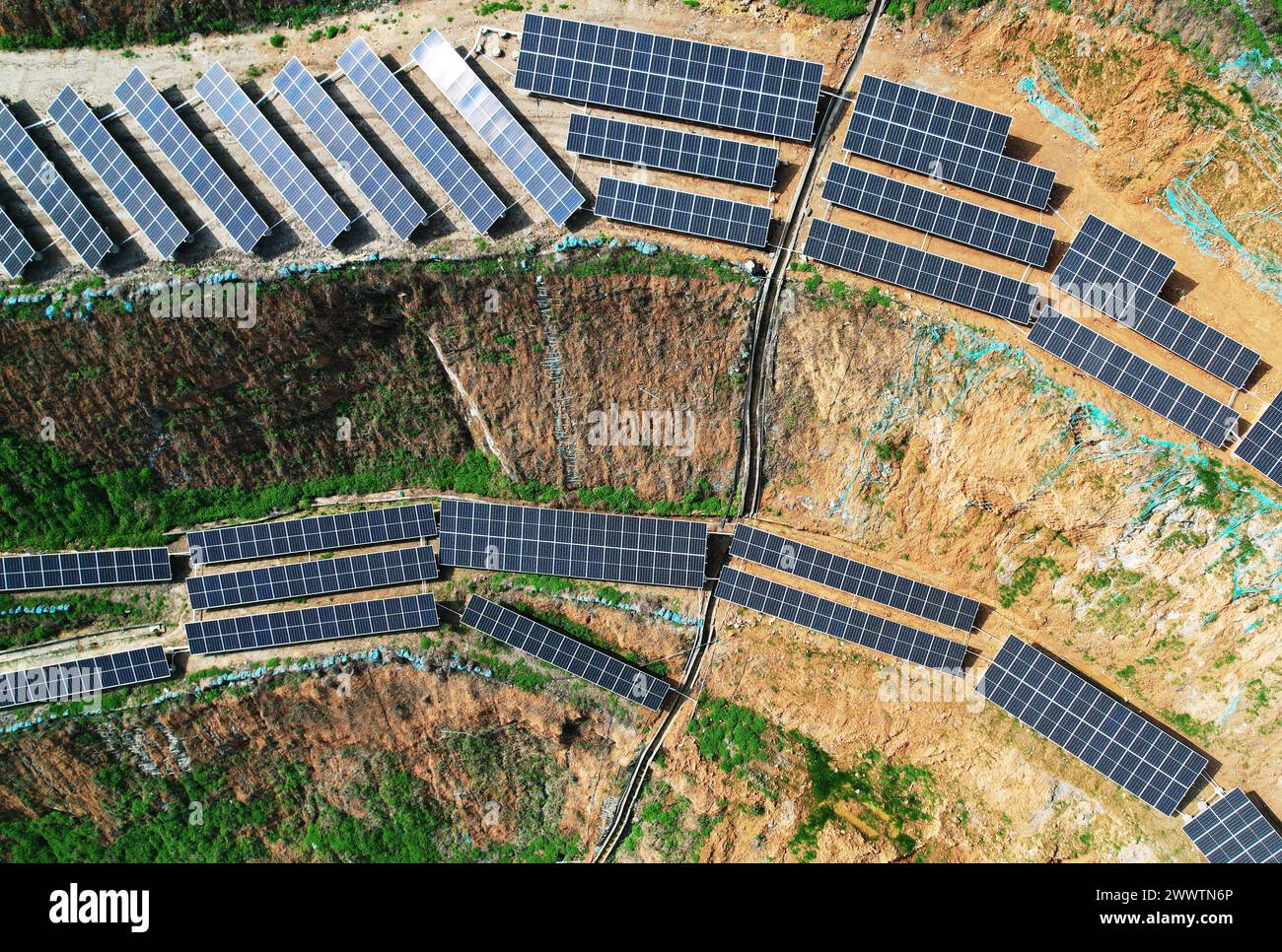 HANGZHOU, CHINA - MARCH 26, 2024 - A photovoltaic power generation ...