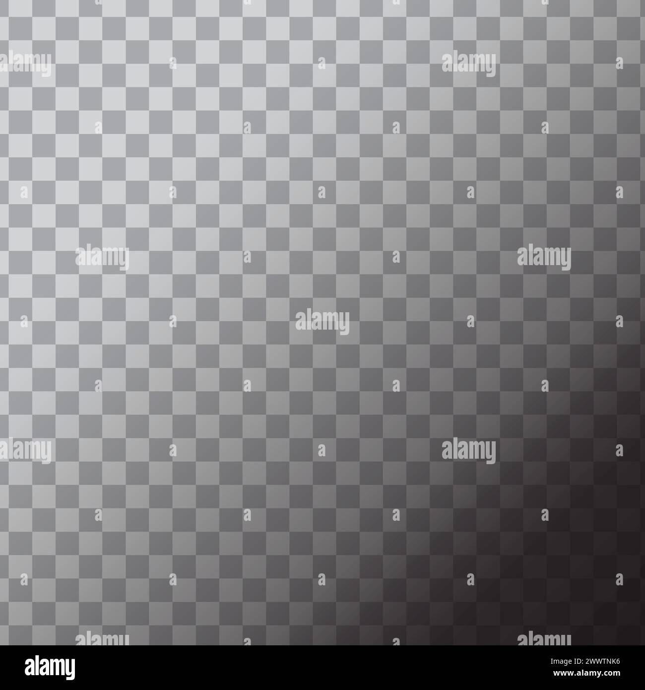 Checkered gradient backdrop. Transparent overlay effect. Vector shading ...