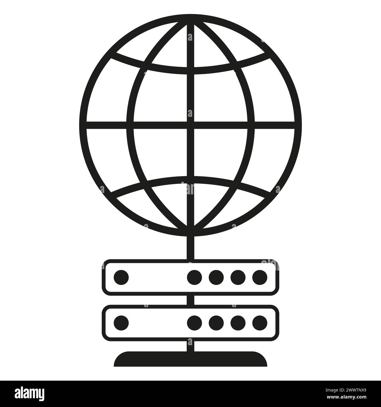 Infrastructure icon hi-res stock photography and images - Alamy