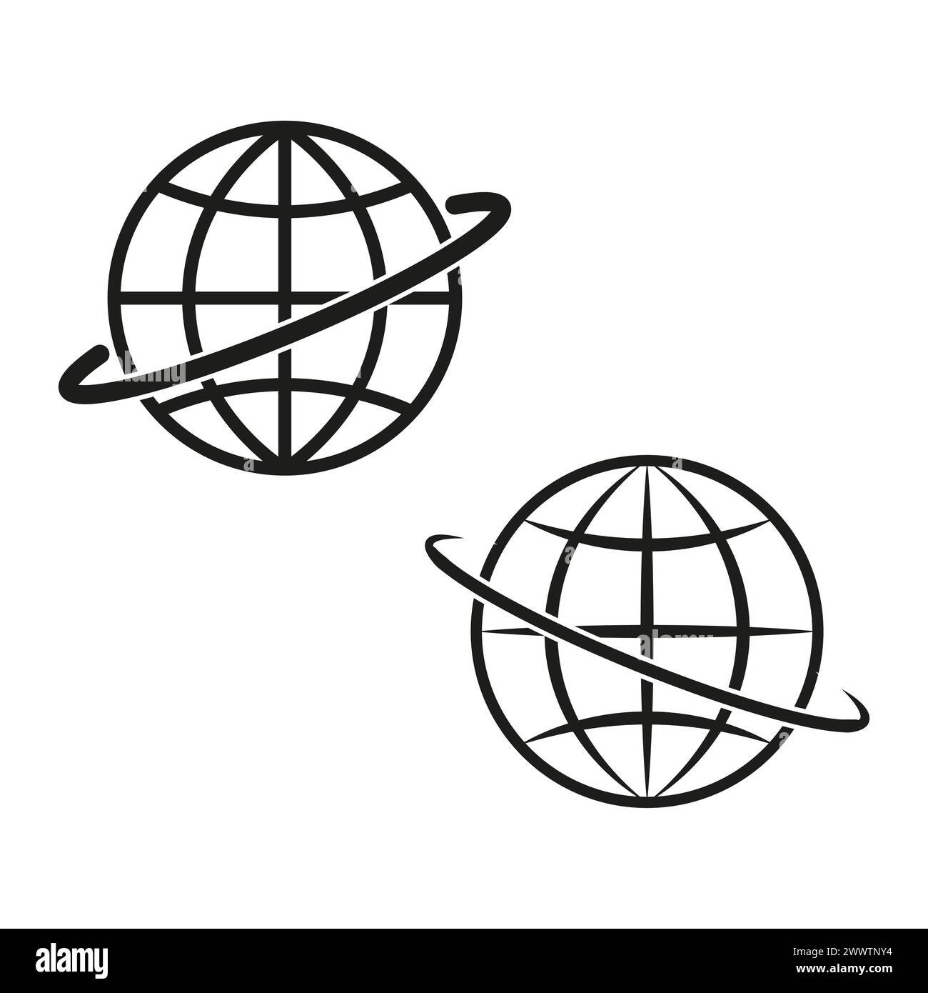 Global connection concept. Worldwide network symbol. International ...