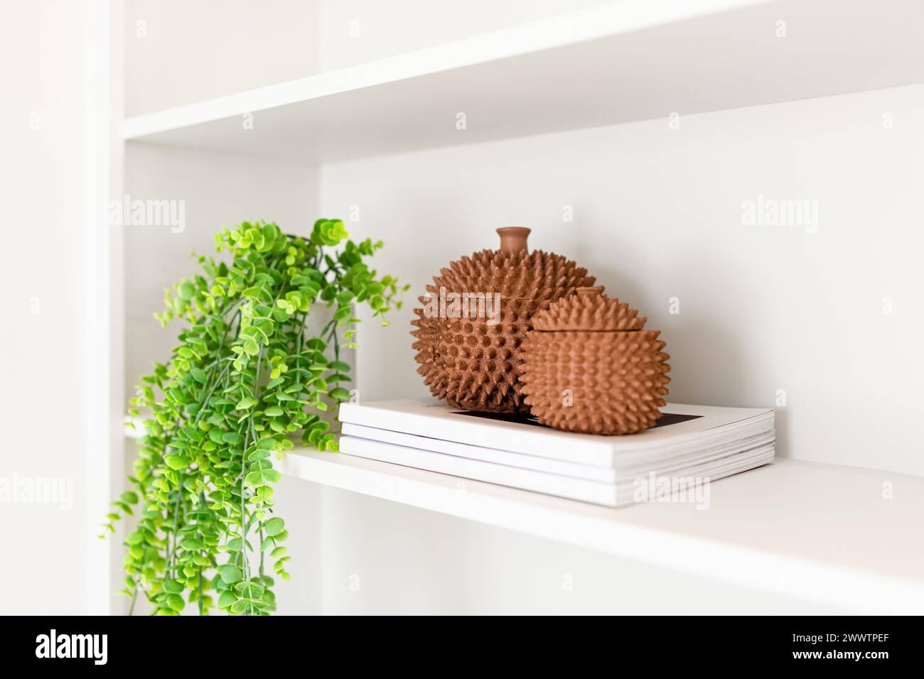 Home interior decoration, modern living room close up. Detailed stylish ...