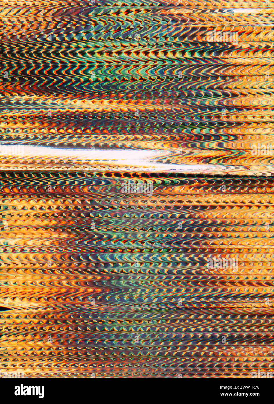 Green screen analog static noise hi-res stock photography and images ...