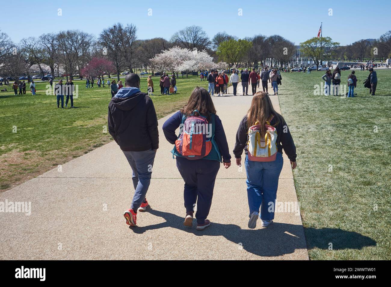 National mall activities hi-res stock photography and images - Alamy