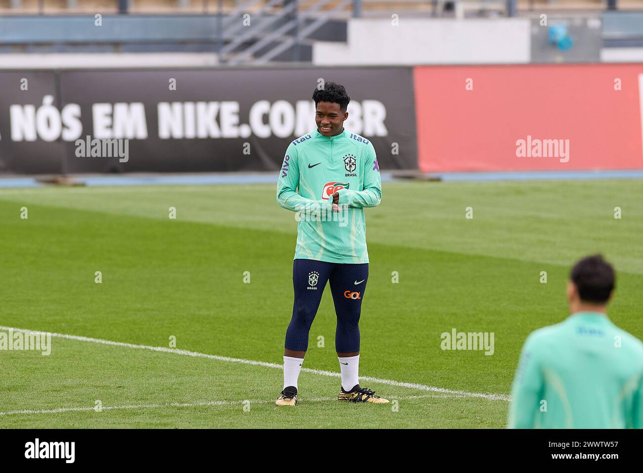 Madrid, Spain. 25th Mar, 2024. Endrick Felipe Moreira de Sousa, known ...