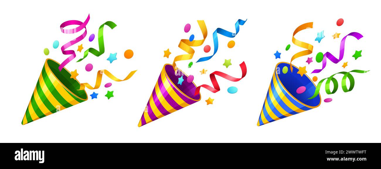 Explosion congrats Stock Vector Images - Alamy