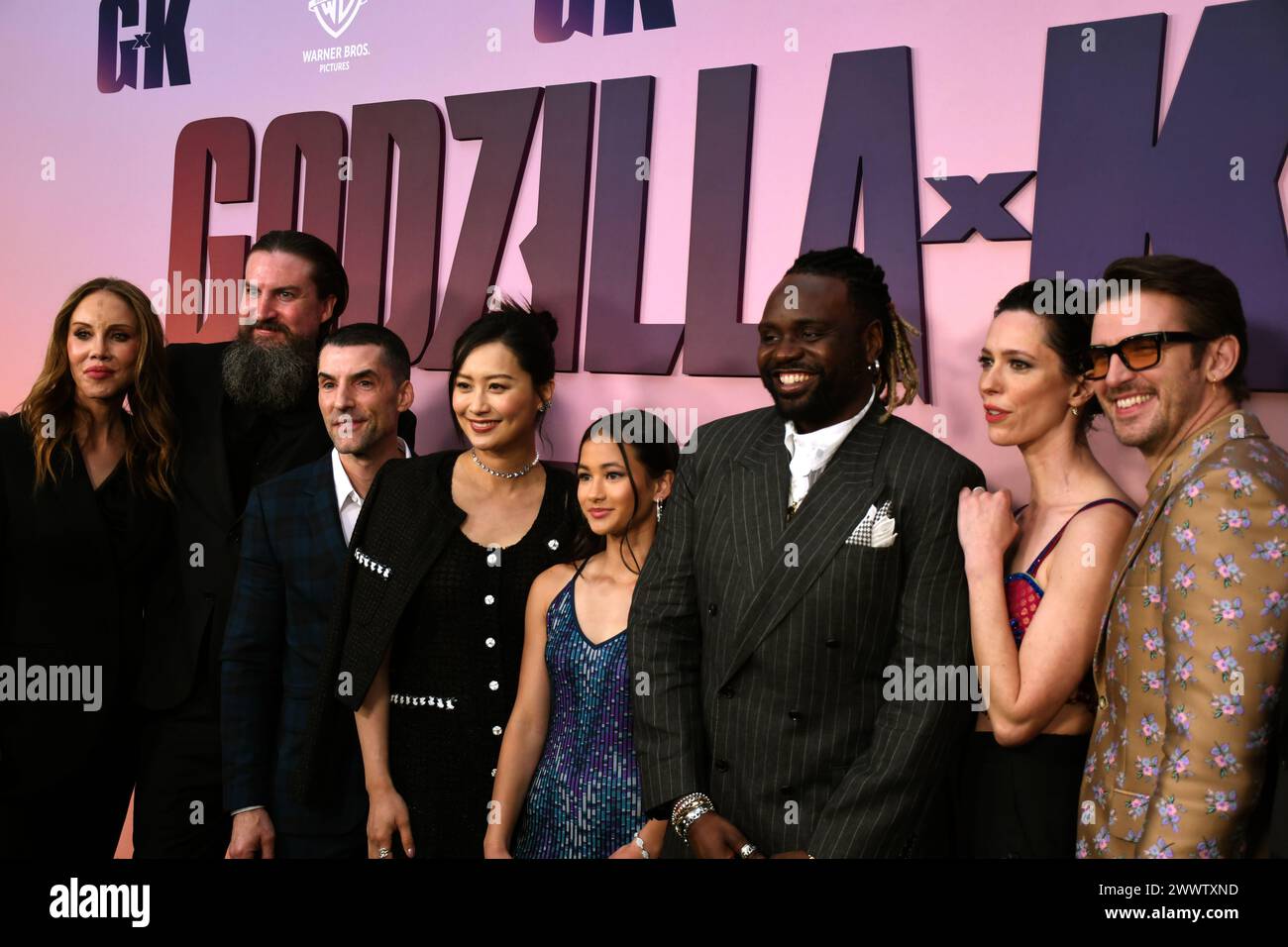 Hollywood, California, USA 25th March 2024 (L-R) Director Adam Wingard ...