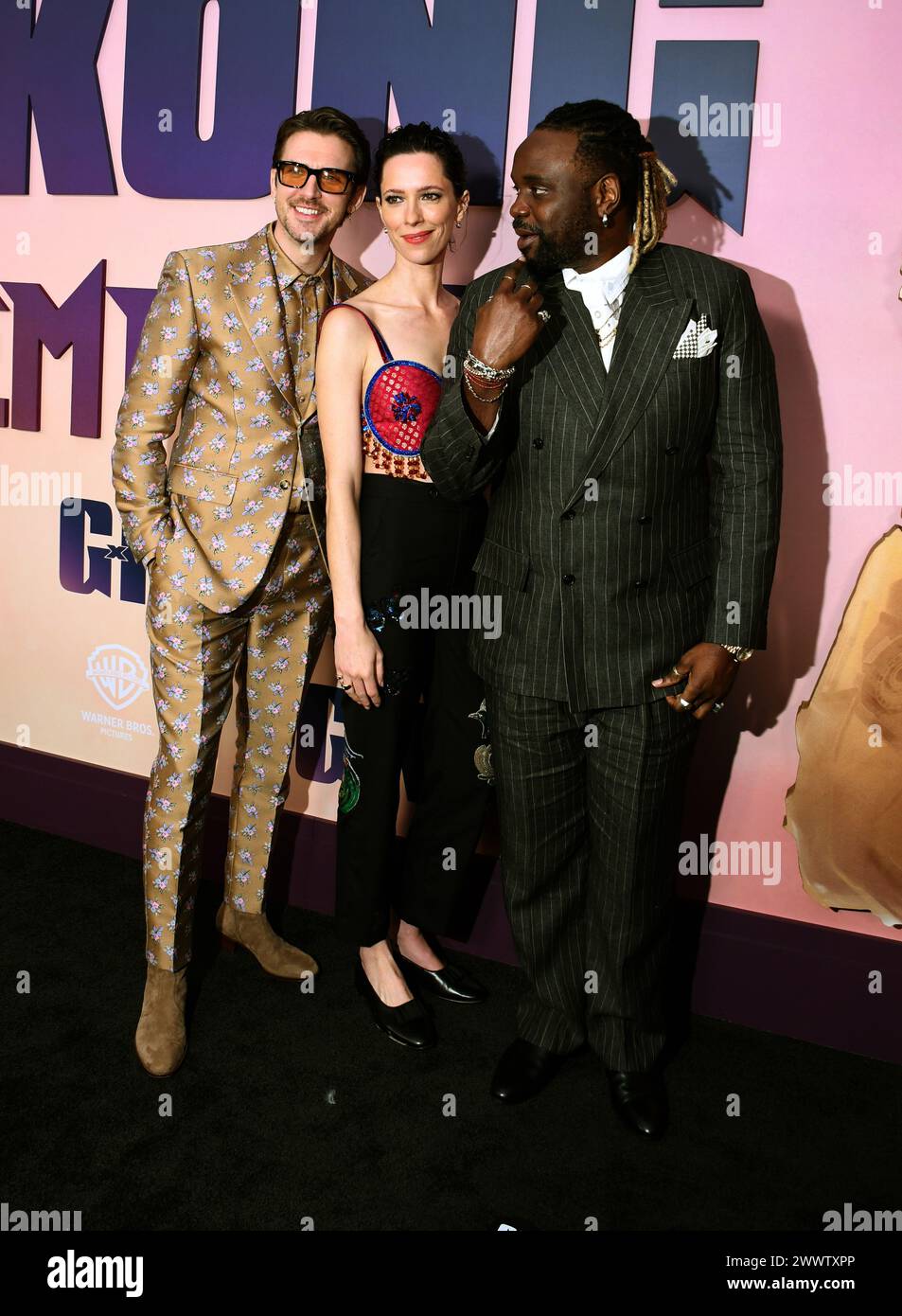 Hollywood, California, USA 25th March 2024 (L-R) Actor Dan Curtis ...