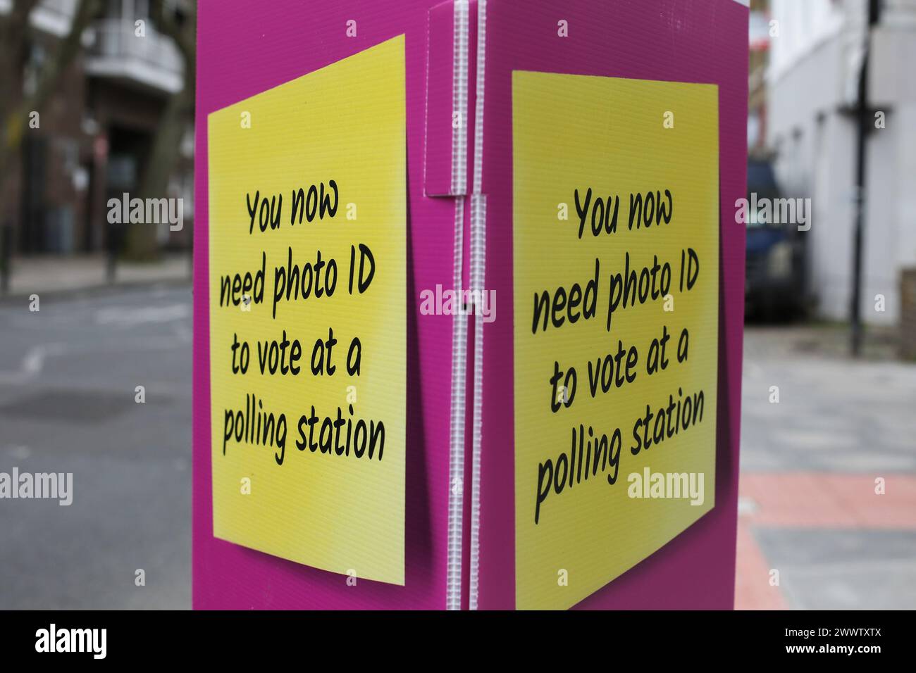 Voter id requirement uk hi-res stock photography and images - Alamy