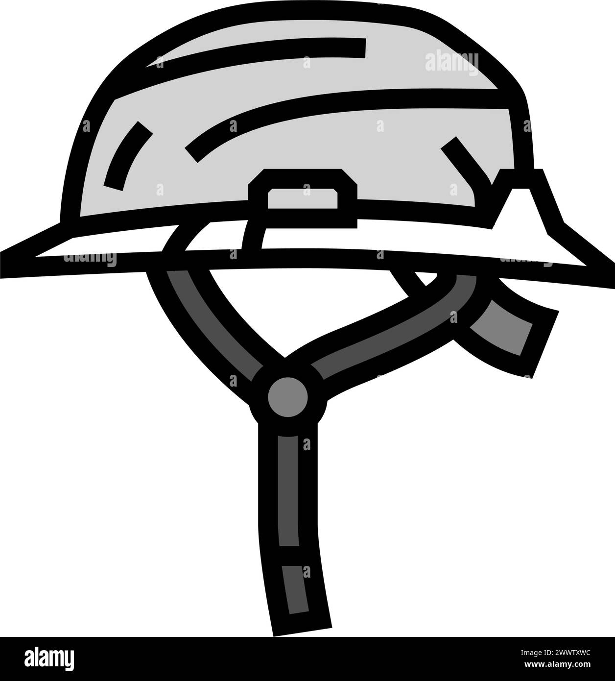 hard hat ppe protective equipment color icon vector illustration Stock ...