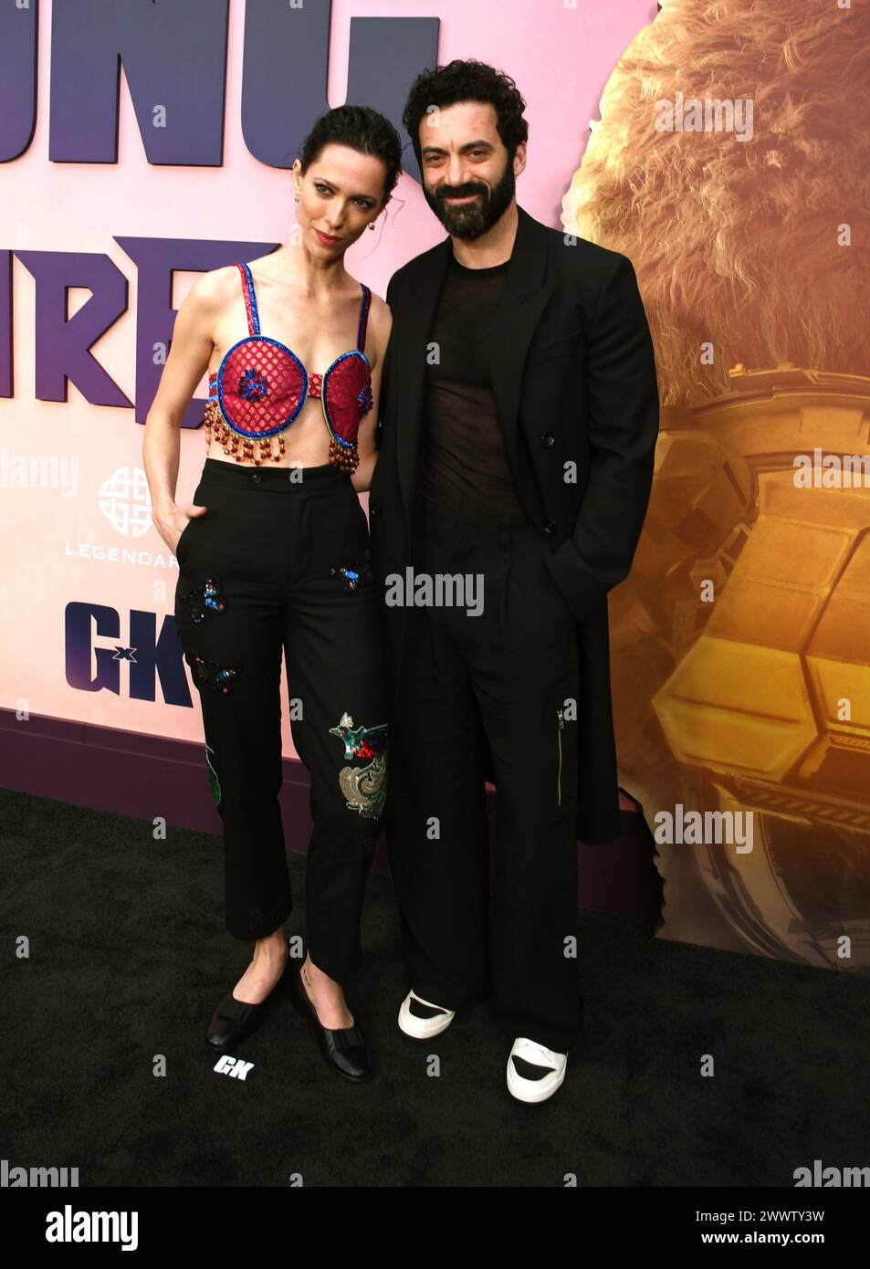 Hollywood, California, USA 25th March 2024 Actress Rebecca Hall and ...