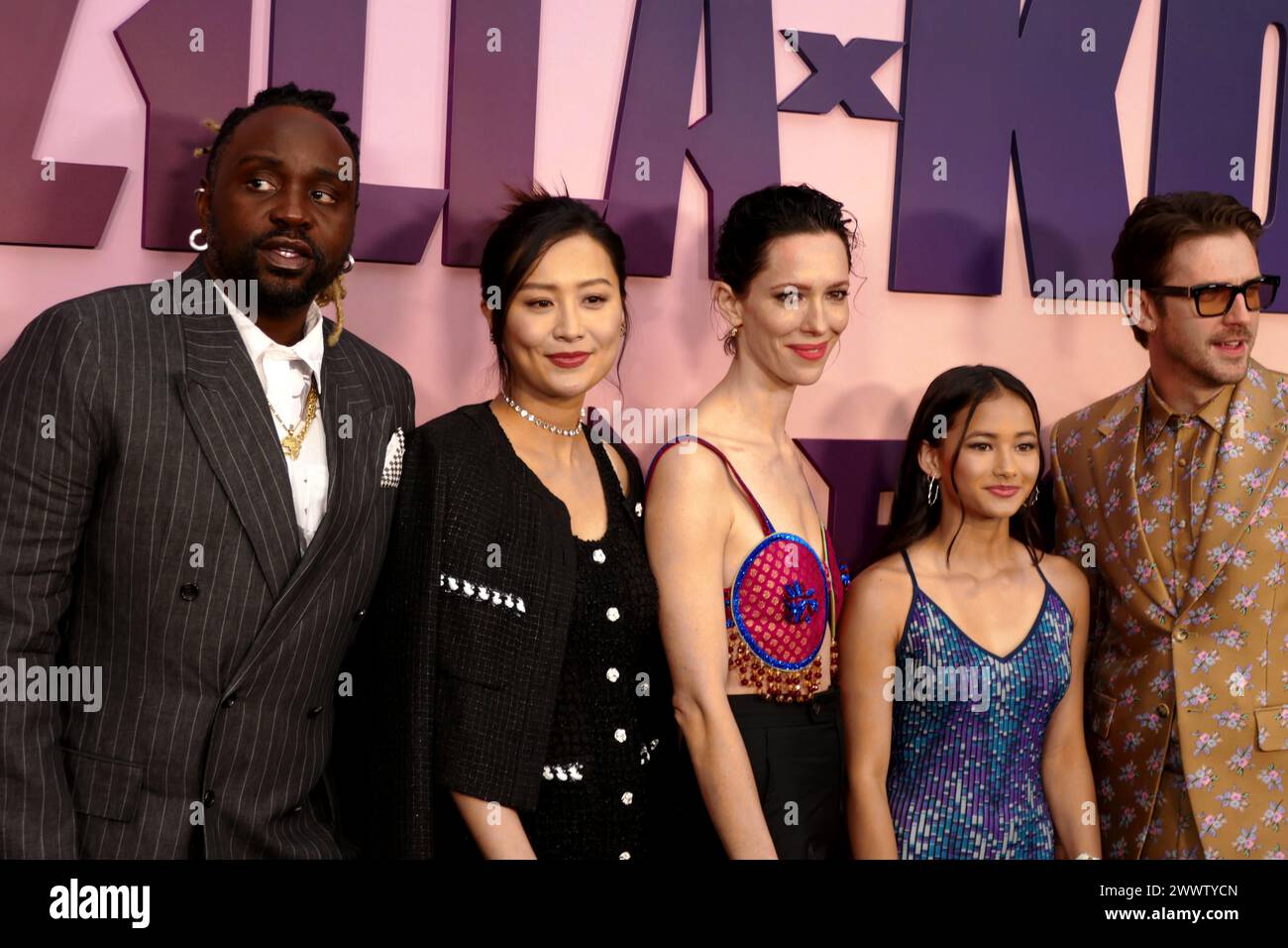 Hollywood, California, USA 25th March 2024 (L-R) Actor Brian Tyree ...