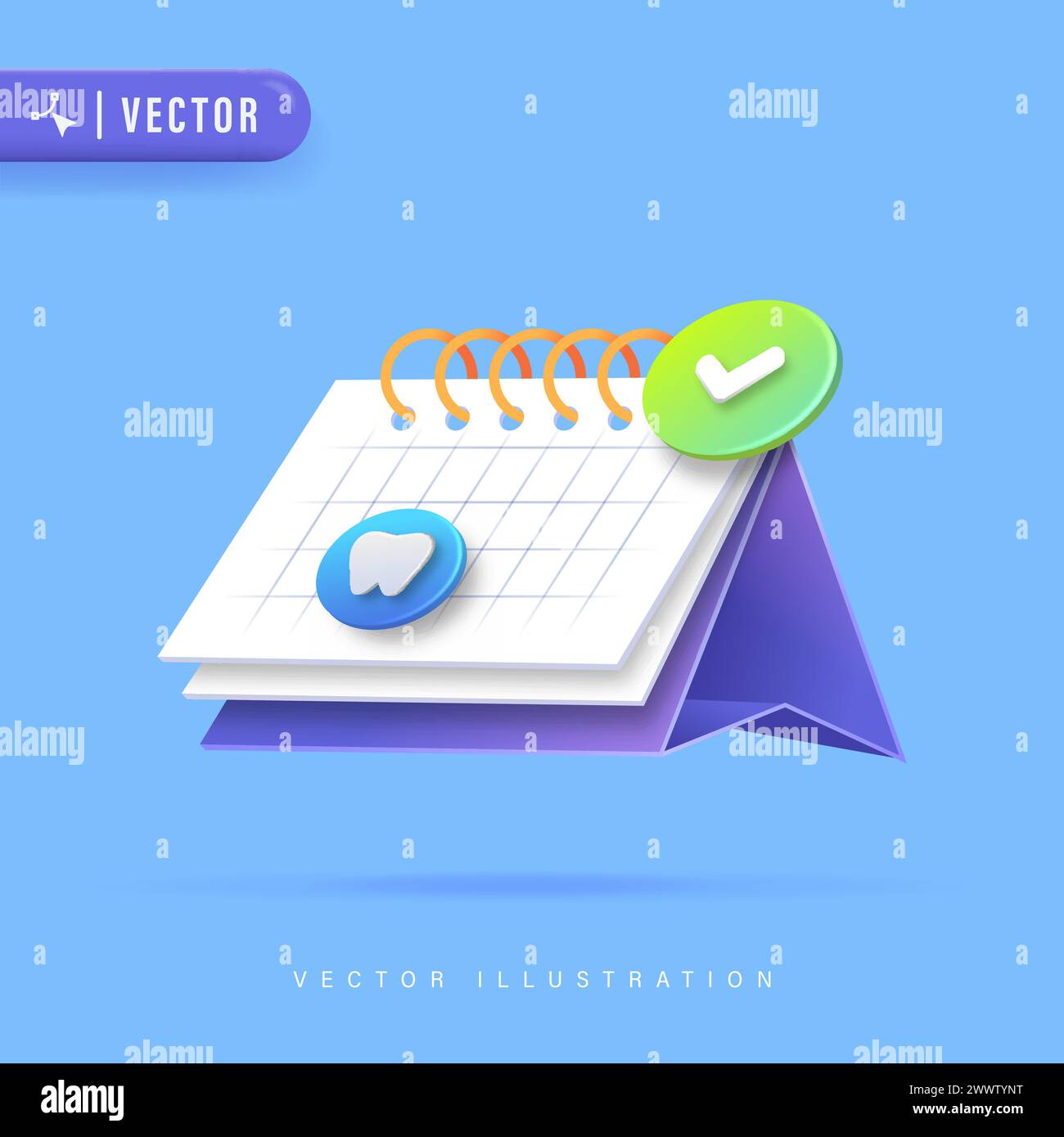 Doctor calendar illustration hi-res stock photography and images - Alamy