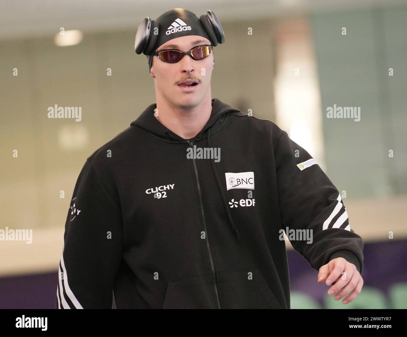 GROUSSET Maxime of France, Men's 50 M Butterfly during the Giant Open ...